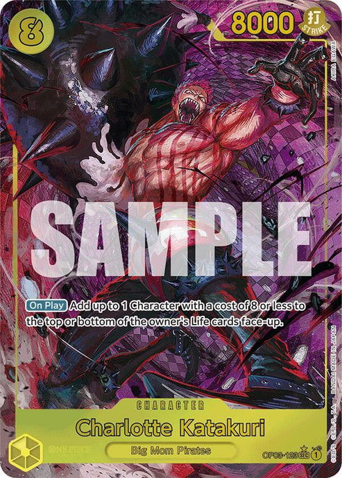 OP Singles - Charlotte Katakuri (Alternate Art) - Premium Booster -The ...