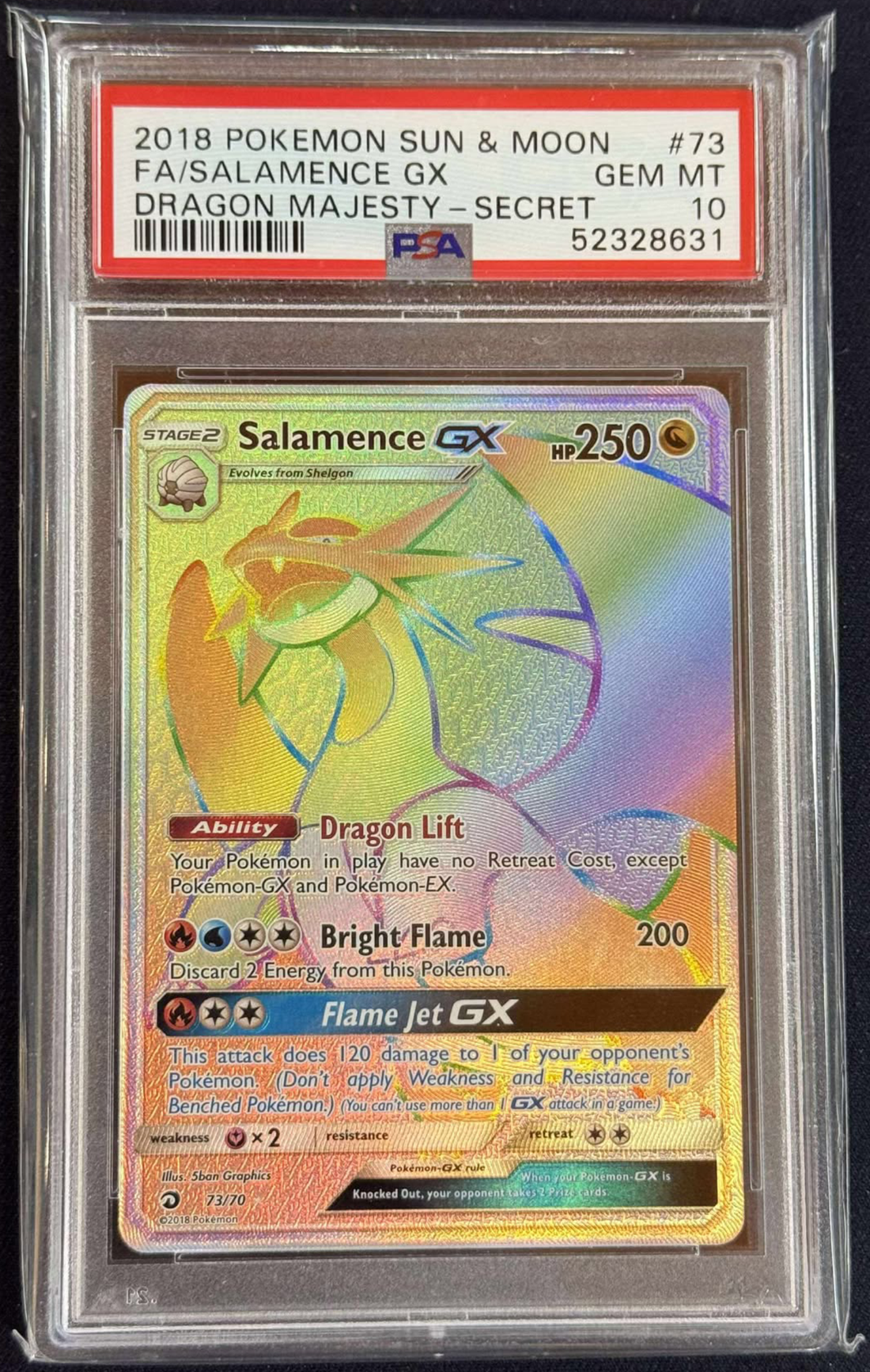 PSA 10 - Charizard & Braixen GX - 251/236 – Safari Zone Collectibles